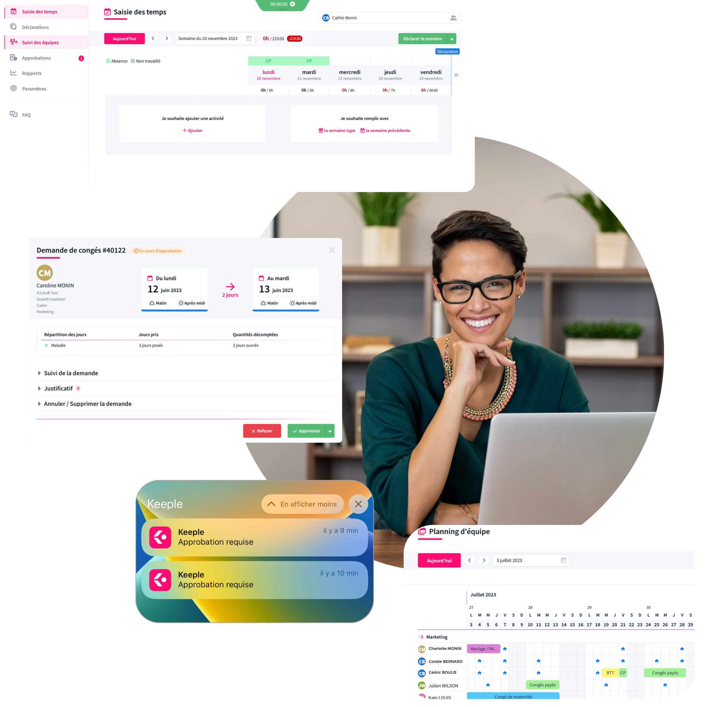 Gagnez en productivité avec les solutions RH : Keeple