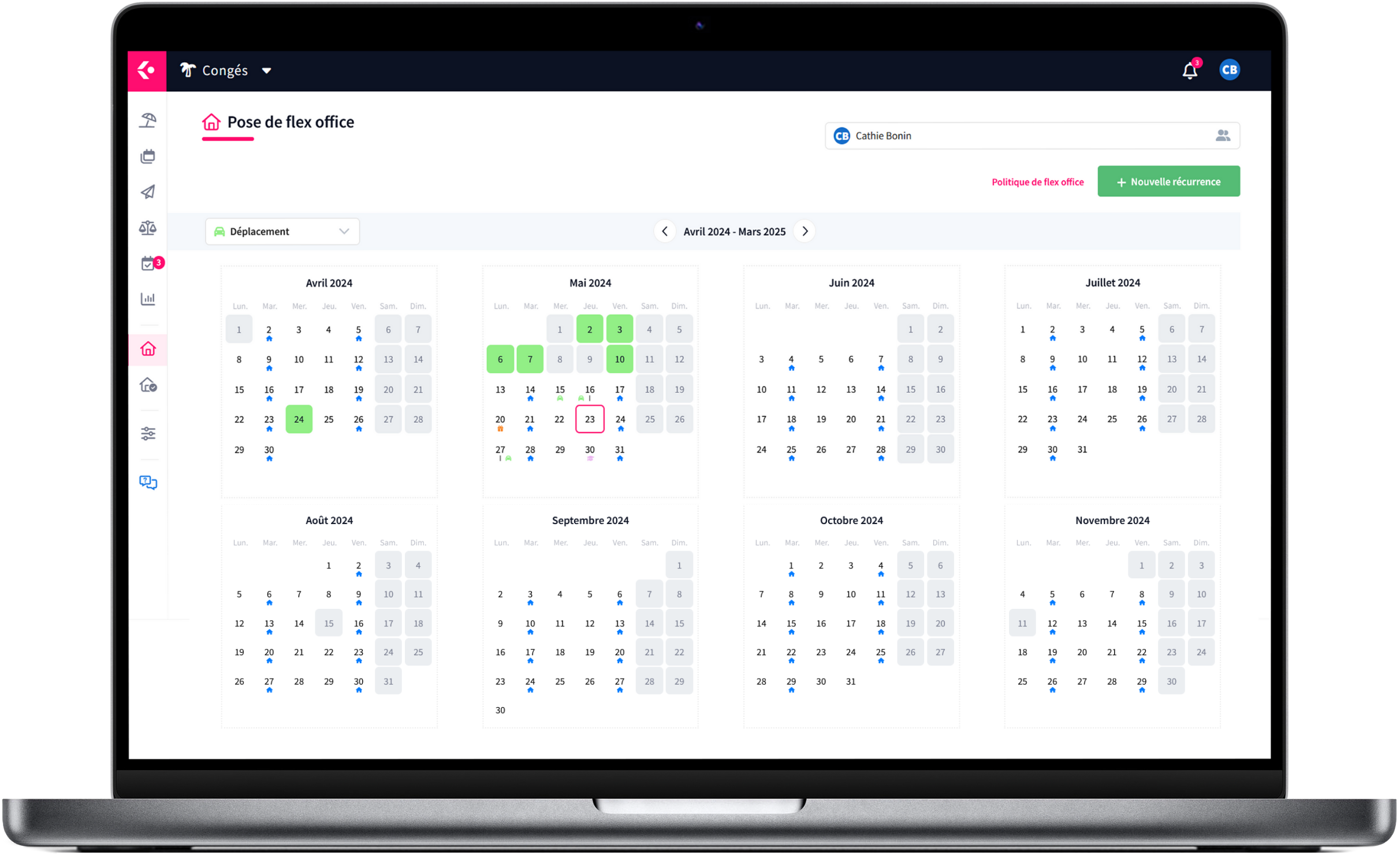 Découvrez le logiciel de gestion des congés payés & absences