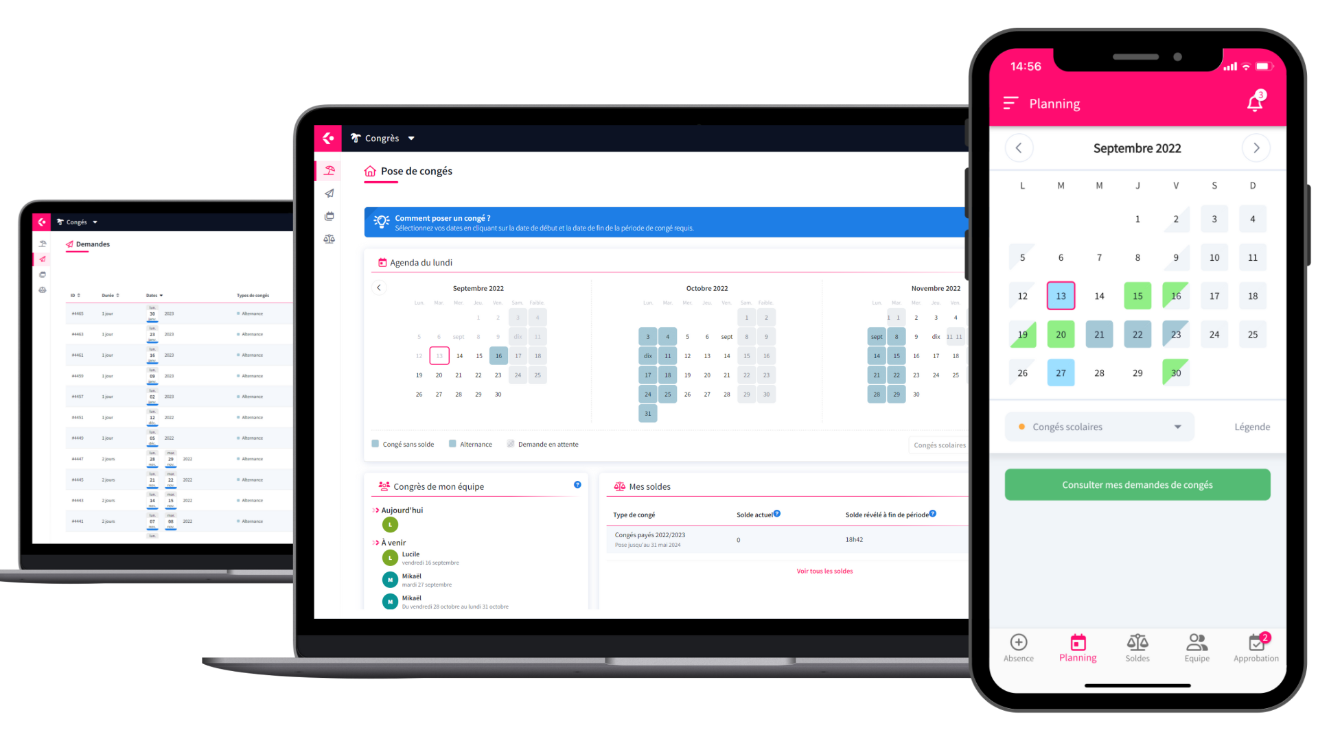 Congés et absences : réservez votre démo - Keeple